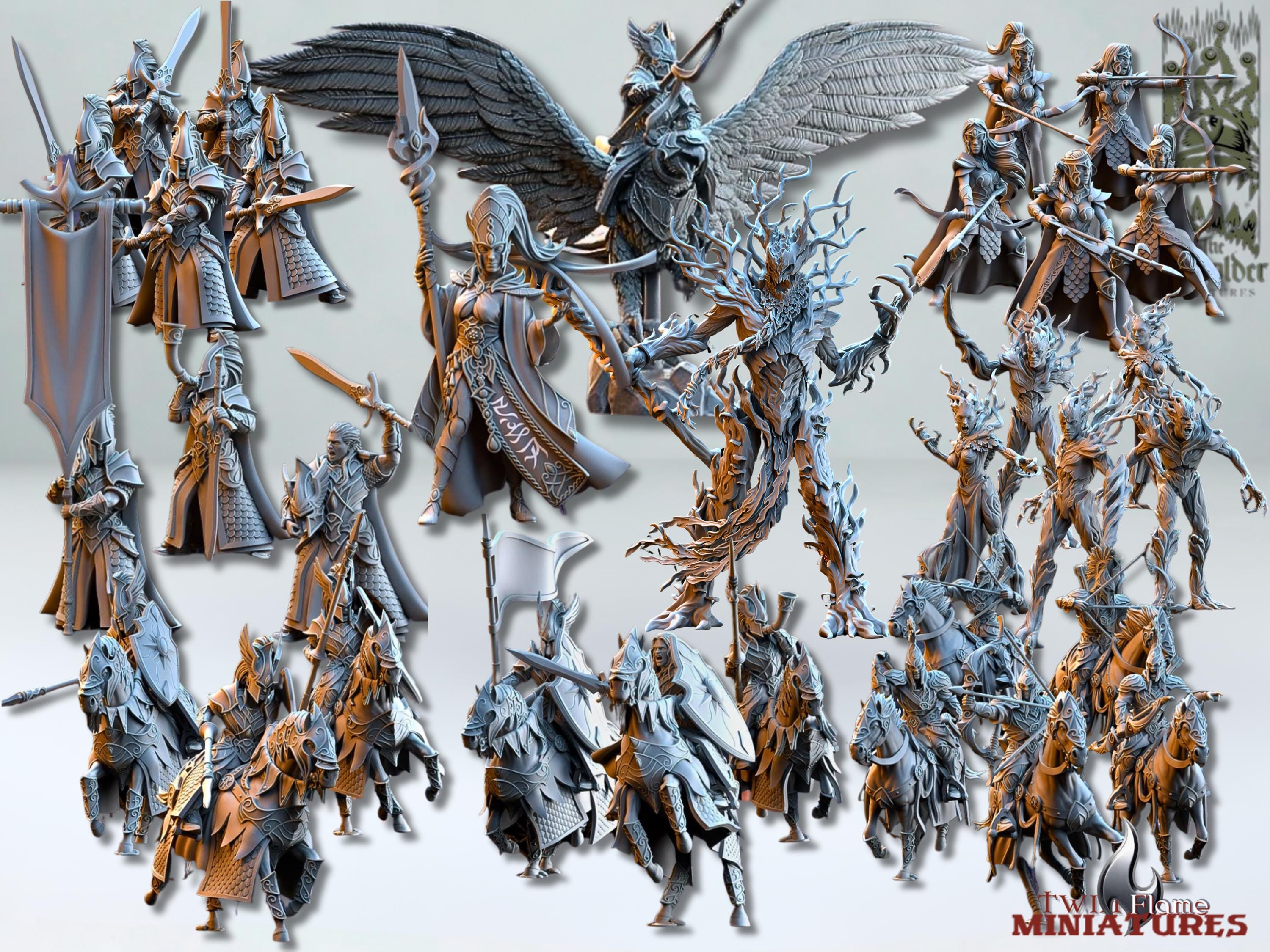 High Elven Army Starter Pack & Unit Options – Twin Flame Miniatures